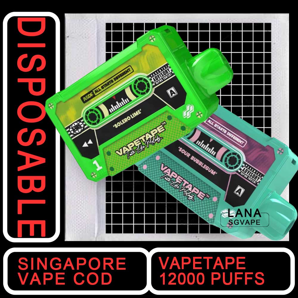 VAPETAPE 12000 PUFFS | SG VAPE COD | LANASGVAPE